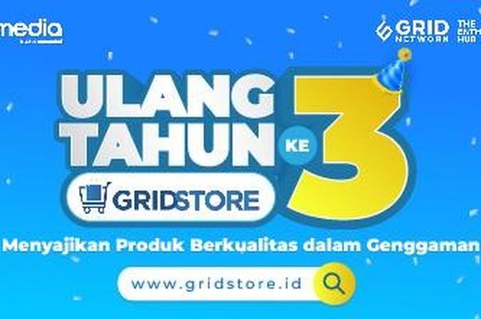 Beli Produk Berkualitas dalam Genggaman, Ada Berbagai Diskon Menarik di Gridstore Lho!
