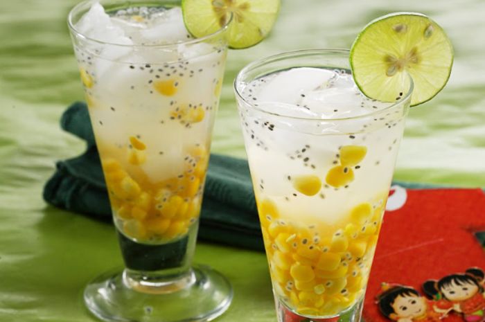 Resep Es Jagung Selasih, Minuman Dingin Simple yang Rasanya Segar ...