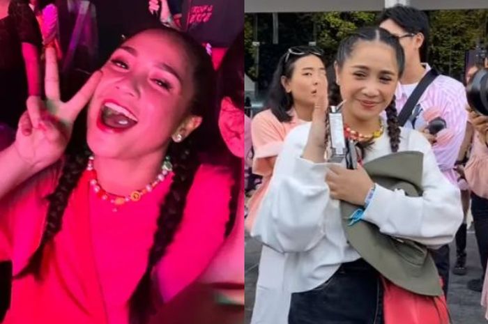 Total Harga Outfit Nagita Slavina saat Nonton Konser Blackpink Bikin Nertizen Heboh!