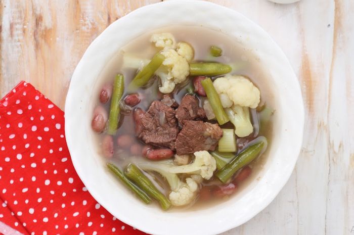 Resep Sup Kembang Kol Kacang Merah, Menu Berbuka Dengan Kuah Gurih yang ...