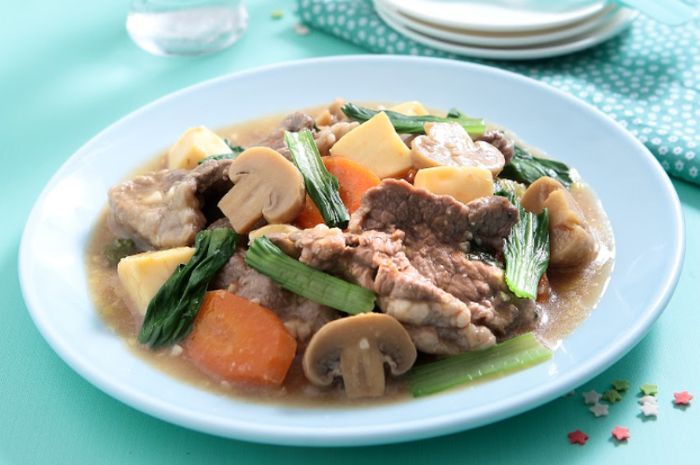 Resep Daging Cah Jamur Tahu, Menu Simple yang Enak Untuk Disantap ...