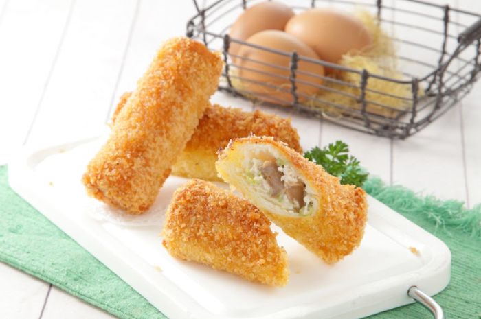 Resep Roti Goreng Jamur Mayo, Camilan Simple, Enak Dan Bikin Kenyang ...