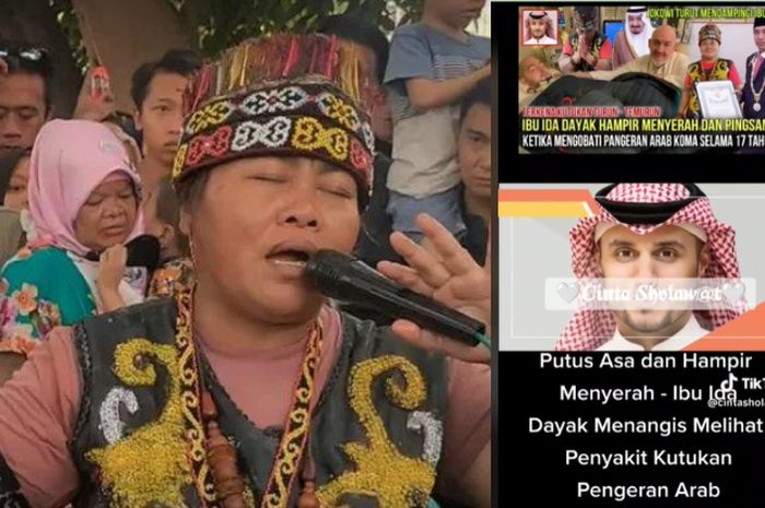Cek Fakta Ida Dayak Berhasil Sembuhkan Pangeran Arab Yang Koma Selama