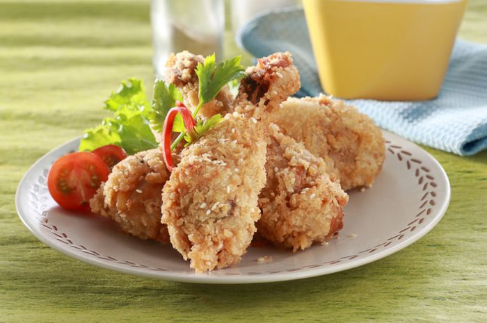 Resep Paha Goreng Panir Wijen, Kreasi Ayam Goreng Unggulan Untuk Makan ...