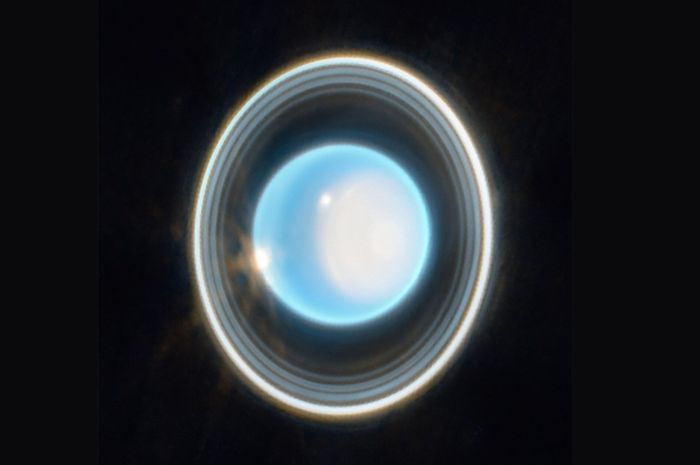 Mengagumi Cincin Uranus yang Menakjubkan Melalui Citra Baru James Webb ...