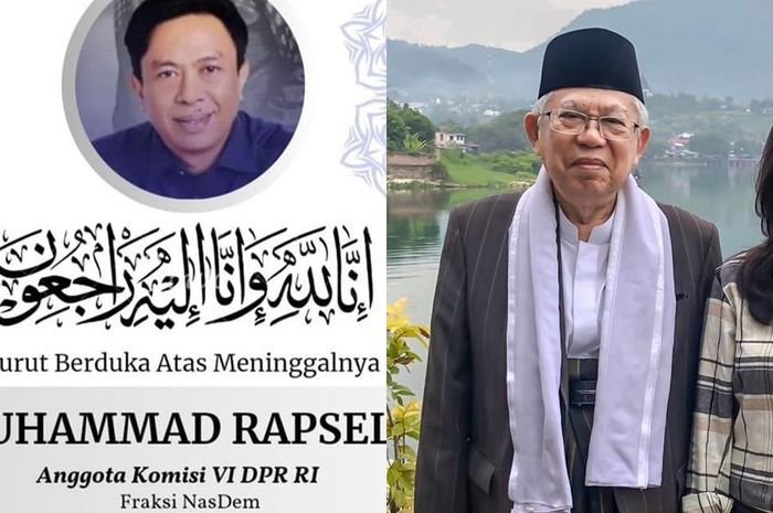 INNALILLAHI, Wapres Ma'ruf Amin Berduka, Menantu Sekaligus Anggota DPR ...