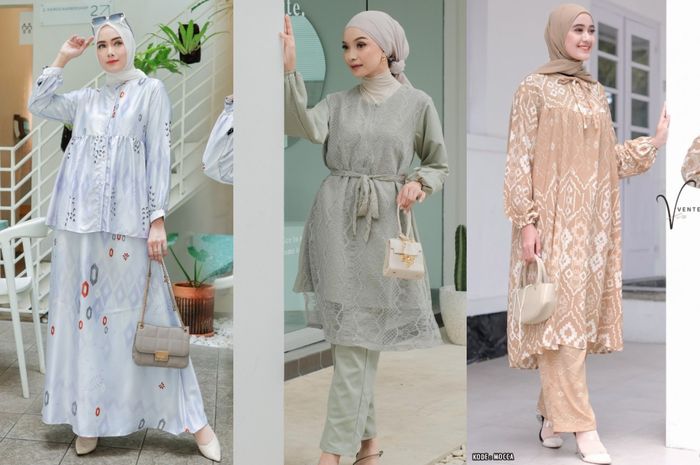 Pilihan Busana One Set Untuk Baju Lebaran 2023 Harga Rp100 Ribuan Aja ...
