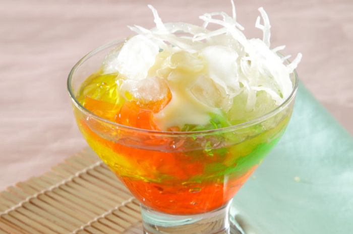 Resep Es Rumput Laut Jeli, Minuman Segar Untuk Buka Puasa Dengan Warna ...