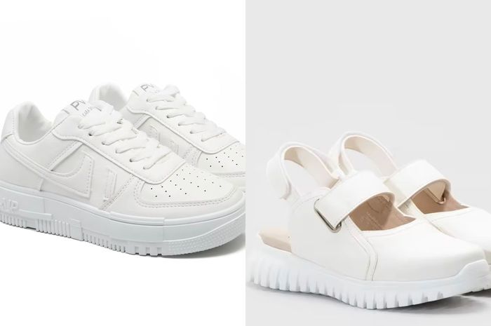 3 Sepatu Putih Wanita Kekinian untuk Lebaran 2023, Mulai Rp 100 Ribuan ...