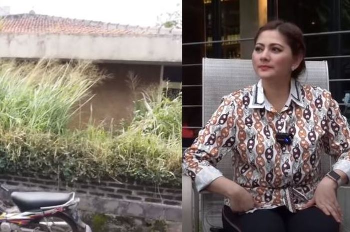 Bak Hutan Dipenuhi Rumput Liar dan Ilalang, Intip Rumah Mewah Cut Keke yang Lama Terbengkalai ...