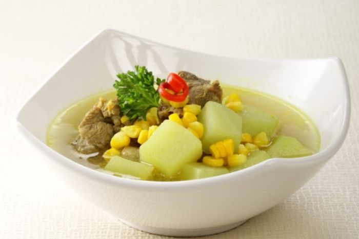 Resep Sayur Bening Kuning, Menu Tradisional yang Simple Dan Lezat ...
