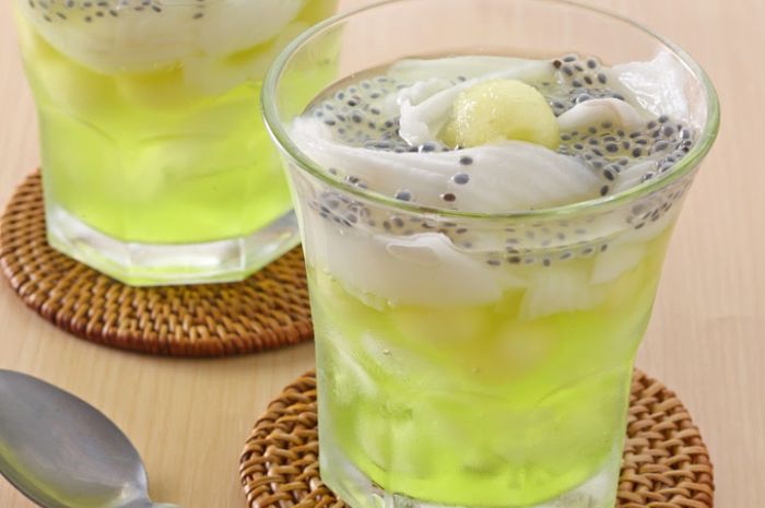 Resep Es Melon Kelapa Muda, Minuman Segar Pengusir Gerah yang Tampil ...