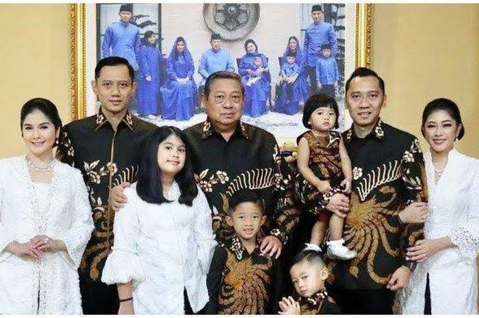 ASAL USUL Busana Lebaran Keluarga SBY, Ternyata Sosok Penting Presiden ...