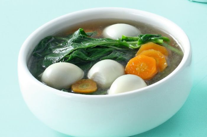 Resep Bayam Kuah Telur Puyuh, Menu Sehat, Enak Dan Simple Ini Bikin ...