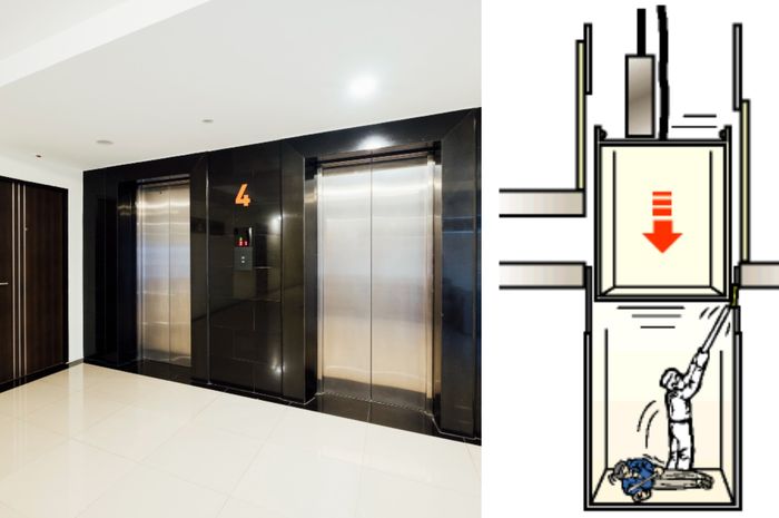 Ruangan Kecil di Bawah Lift Namanya Pit Lift. Ini Fungsinya! - CewekBanget