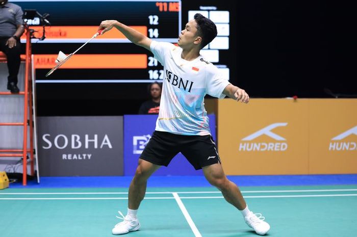 Jaga Tradisi Indonesia, Anthony Ginting Dapat Emas Badminton Asia Championship 2023 - Intisari