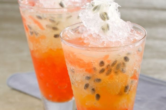 Resep Es Jeruk Markisa, Es Buah Segar yang Menarik Disantap Saat Panas ...
