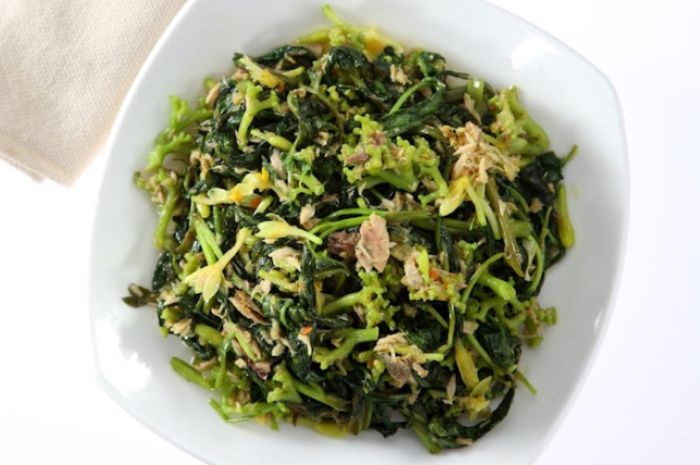 Resep Cah Kangkung Bunga Pepaya, Menu Simple Serba Sayur Dengan Rasa ...