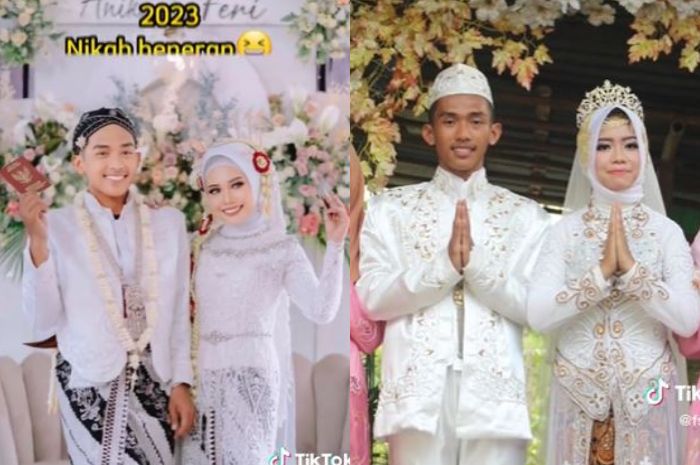 Viral di Tiktok, Awalnya Pasangan Ujian Praktik Nikah saat SMA, 5 Tahun ... Viral di Tiktok, Awalnya Pasangan Ujian Praktik Nikah saat SMA, 5 Tahun ...