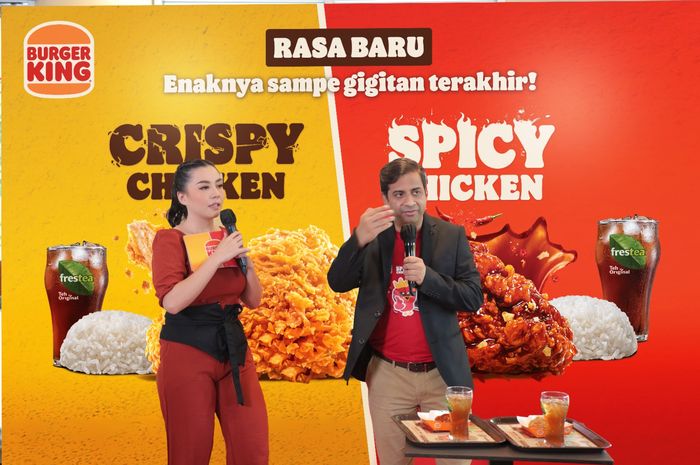 Baru! Burger King Luncurkan Menu Crispy Chicken dan Spicy Chicken - Nova