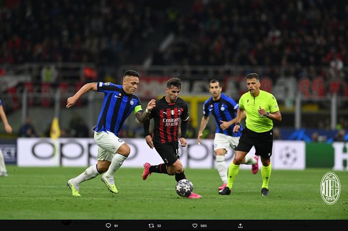 Inter Milan vs AC Milan: Head to Head dan Link Live Streaming - Kids