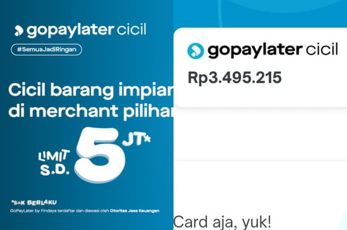 Mau Cicil Hp Pakai Gopaylater Cicil Tapi Limit Gak Cukup Coba Pakai