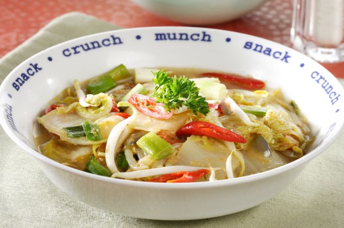 Resep Cah Sawi Putih Taoge, Tumisan Kilat Serba Sayur yang Selalu ...