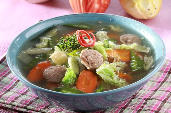 Resep Sup Bakso Tongcai Paling Enak Disantap Saat Makan Malam - Sajian ...