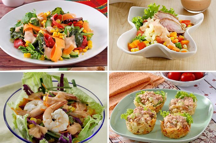 5 Ide Resep Salad Praktis Dan Enak Untuk Pelengkap Bekal Ataupun ...