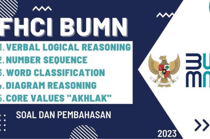 Bank Soal Bumn 2023 Ini Contoh Soal Tkd Tipe Word Classification