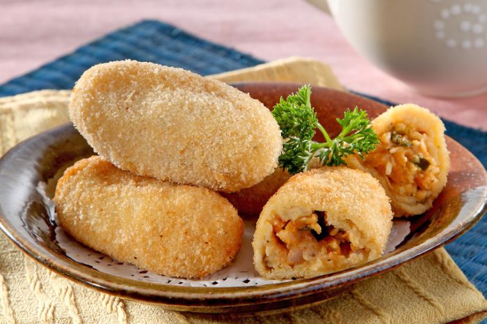Resep Kroket Aroma Keju Oregano, Camilan Berbalut Panir yang Lembut Dan ...