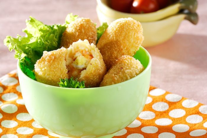 Perut Pasti Kenyang Kalau Resep Kentang Isi Udang Mayo Enak Ini ...