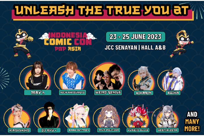 Bakal Seru, Kepoin 6 Hal Tentang Indonesia Comic Con Pop Asia 2023 ...