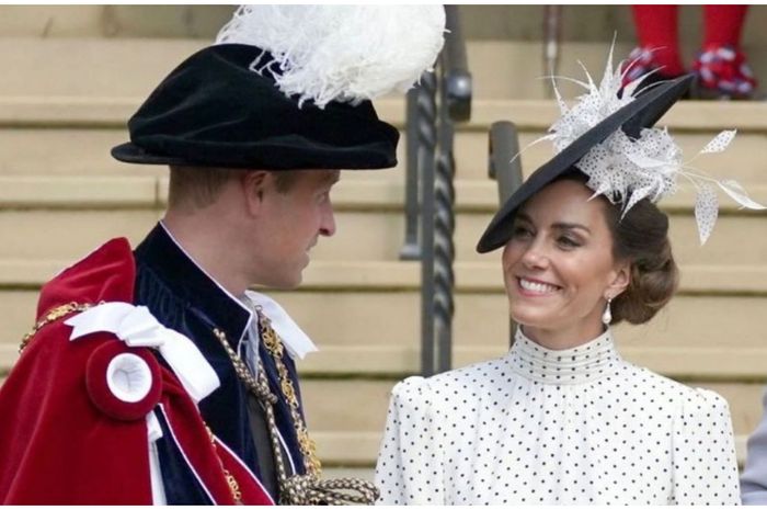 Mengintip Pesona Kate Middleton Tampil Manis dengan Dress Polkadot ...