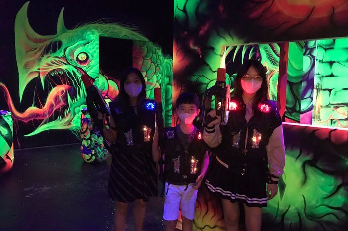 Laser Tag Arena, Permainan Baru di Timezone Summarecon Mall Serpong ...