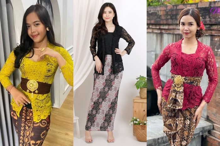 3 Model Kebaya Bali Brokat, Cocok Dipakai Acara Adat hingga Kondangan ...