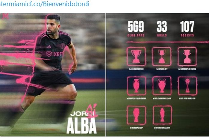RESMI - Jordi Alba Merapat, Inter Miami Jadi Barcelona Mini - Bolasport.com
