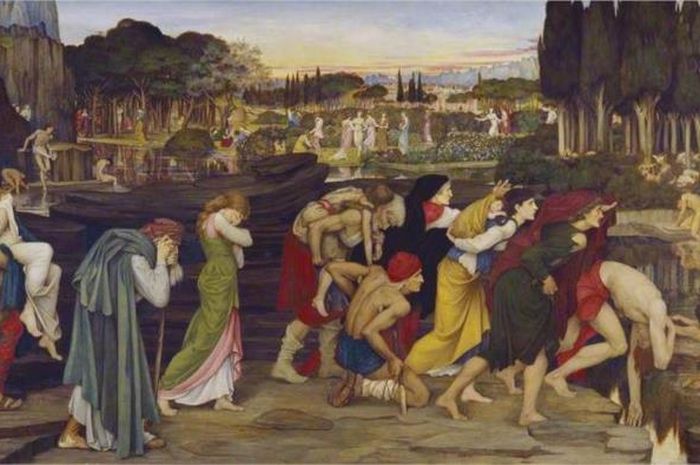 Lethe, Sungai Kelupaan Agar Kenangan Hidup Terlupakan Mitologi Yunani ...