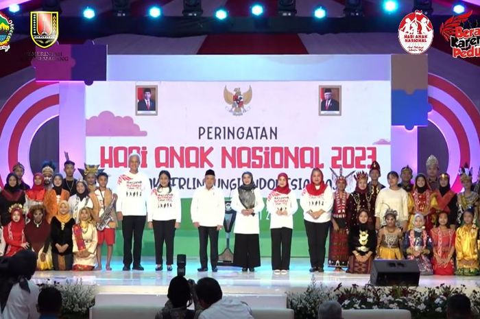 Rangkaian Acara Hari Anak Nasional 2023 Sukses Digelar, Ini Pesan Wakil Presiden RI, Menteri ...