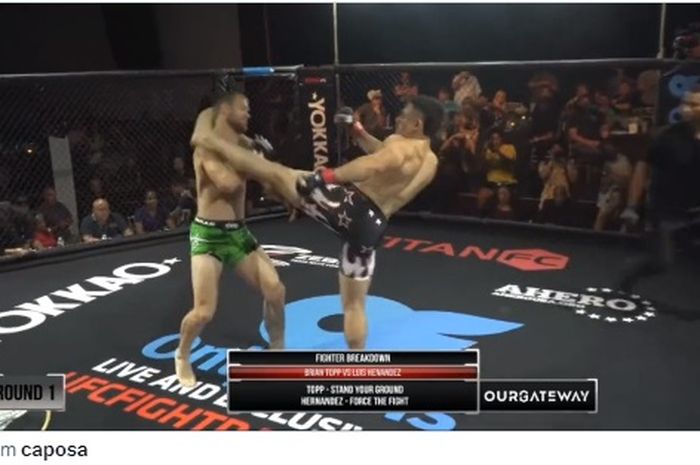 Rekor Dunia Baru KO Tercepat di MMA, Lawan Pingsan dalam 1 Detik ...