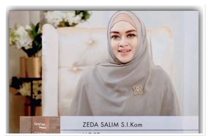 6 Bulan Ditelantarkan Suami, Inilah Sosok Zeda Salim, Mantan Presenter ...