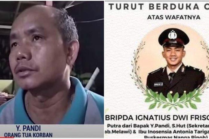 MISTERI Kematian Bripda Rico yang Tewas Ditembak Seniornya, Ayah Korban ...