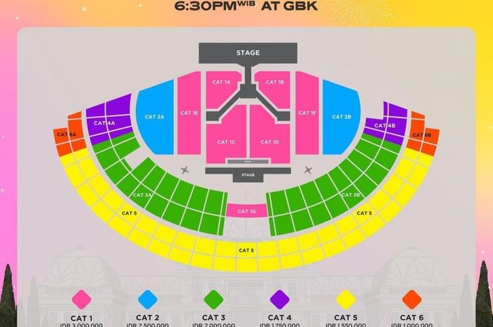 Siap War? Ini Harga Tiket dan Seat Plan SMTOWN Live 2023 Jakarta