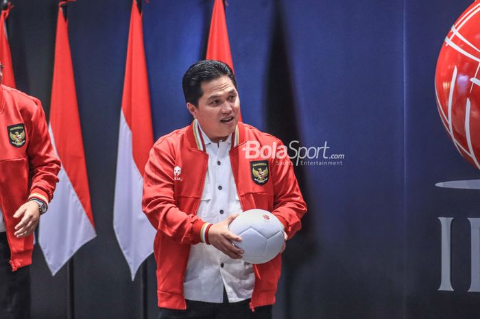 Bisikan Erick Thohir ke Pemain Timnas U-23 Indonesia Jelang Berangkat ke Thailand untuk Piala ...