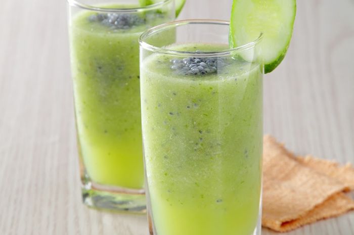 Resep Jus Timun Melon Hijau yang Segar Ini Bisa Jadi Cara Ampuh Bikin ...