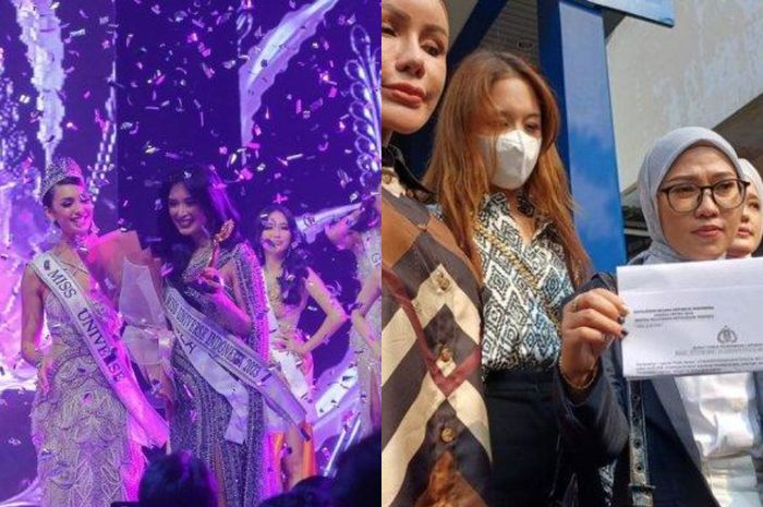 TRAUMA Finalis Miss Universe Indonesia yang Tutupi Dada dengan Tangan ...