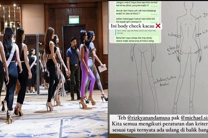Kesaksian Finalis Miss Universe Indonesia yang Mengaku Disuruh Telanjang hingga Diraba Area ...