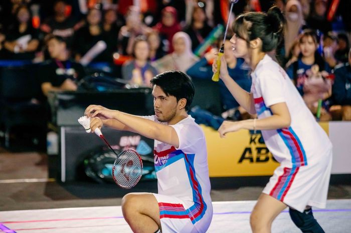 Thariq Halilintar dan Vonzy Kalahkan Pasangan Fuji Utami dan Athala ...