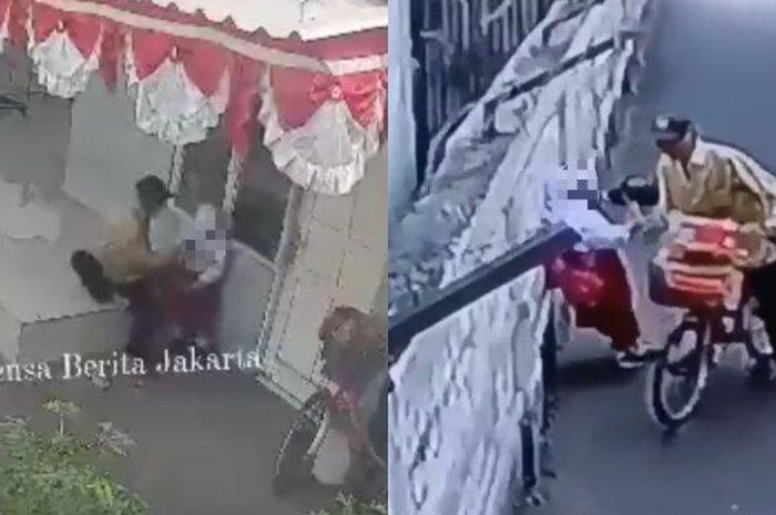VIDEO Kakek Gerayangi Bocah SD di Jakarta Timur Viral, Aksi Mesumnya Sempat Dipergoki Warga