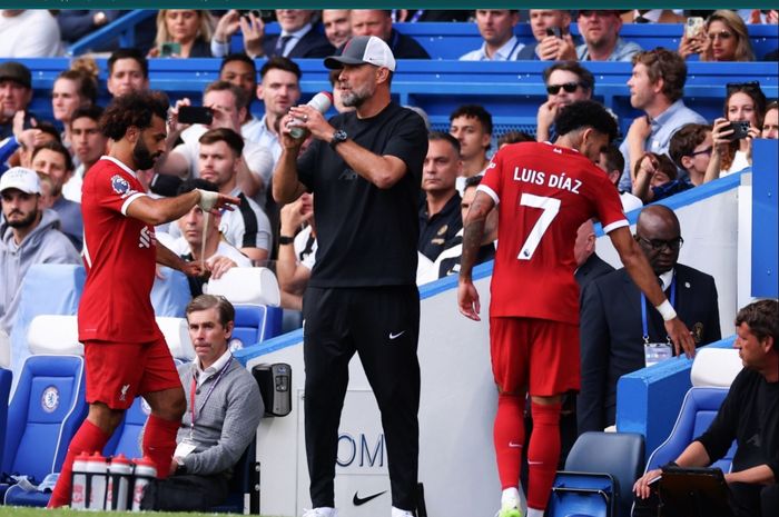 Mo Salah Ngamuk Usai Diganti Karena Gagal Bikin Rekor Klopp Gak